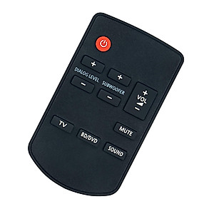 N2QAYC000084 PERFASCIN Replace Remote Control Fit for Panasonic Sound Bar Sc-htb65 Sa-htb65 SC-HTB170GKK Home Theater Audio System