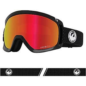 Dragon DR D3 OTG Bonus Snow Goggles (Split/LLREDION+LLLTROSE), one Size