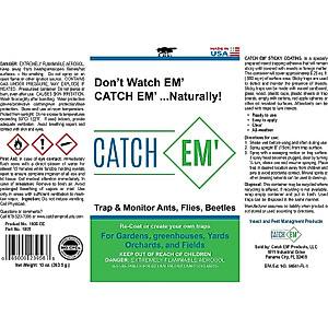 Catch EM' Sticky Coating Aerosol 10oz, Insect Trap Coating