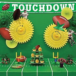 Metallic Touchdown Fringe Banner Party Accessory (1 count) (1/Pkg)