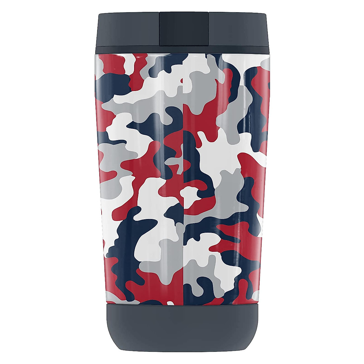 THERMOS Florida Atlantic University OFFICIAL Camo GUARDIAN COLLECTION Stainless Steel Travel Tumbler, Vacuum insulated & Double Wall, 12 oz.