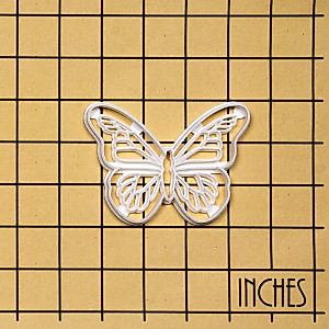 Monarch Butterfly cookie cutter, 1 piece - Bakerlogy