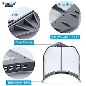 W10516085 Dryer Lint Filter by Romalon Replacement for Whirl-pool Dryer Lint Trap Filter Screen Replaces W10211906 W10370972 WPW10516085 3188345 AP6022545 PS11755878 EAP11755878 1Pack