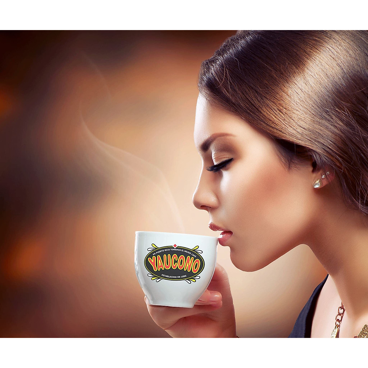 Yaucono, Cafe Crema, and Cafe Rico Ground Coffee from Puerto Rico Variety, 14 Ounce (Pack of 3)