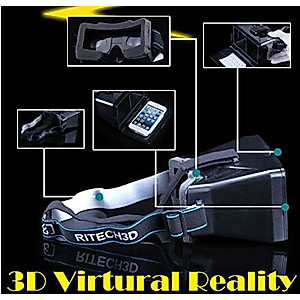 Universal Virtual Reality 3D Video Glasses for 3.5~5.6" Phones Google Cardboard