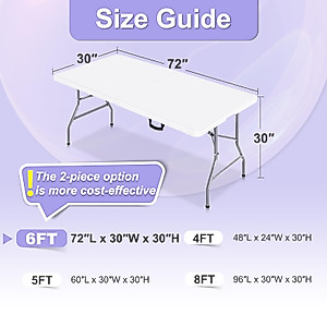 ABCCANOPY Spandex Table Cover 6 ft. Fitted 30+ Colors Polyester Tablecloth Stretch Spandex Table Cover-Table Toppers (6 FT, Black)