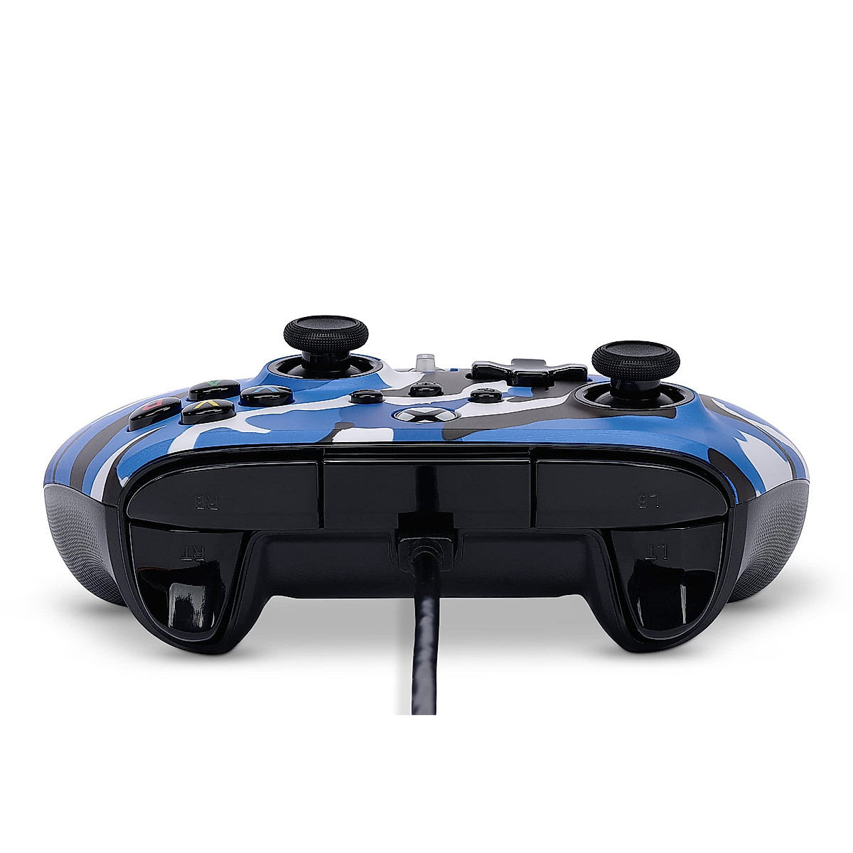 PowerA Enhanced Wired Controller for Xbox Series X|S - Blue Camo, Officially Licensed for Xbox