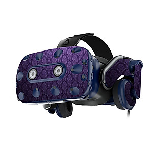 MightySkins Skin Compatible with HTC Vive Pro VR Headset - Antique Purple | Protective, Durable, and Unique Vinyl Decal wrap Cover | Easy to Apply, Remove, and Change Styles | Made in The USA