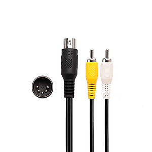 WICAREYO AC Power Adapter Wall Charger Power Supply with AV Cable for