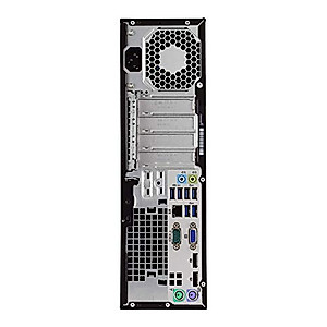 HP EliteDesk 800 G2-SFF, Core i7-6700 3.4GHz, 8GB RAM, 512GB Solid State Drive, Windows 10 Pro 64bit (Renewed)