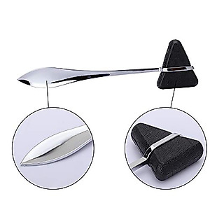 OIIKI, 5 Piece Physical Therapy Set, Including 12/8/6 inch Goniometer, Taylor Hammer, Tape Measure