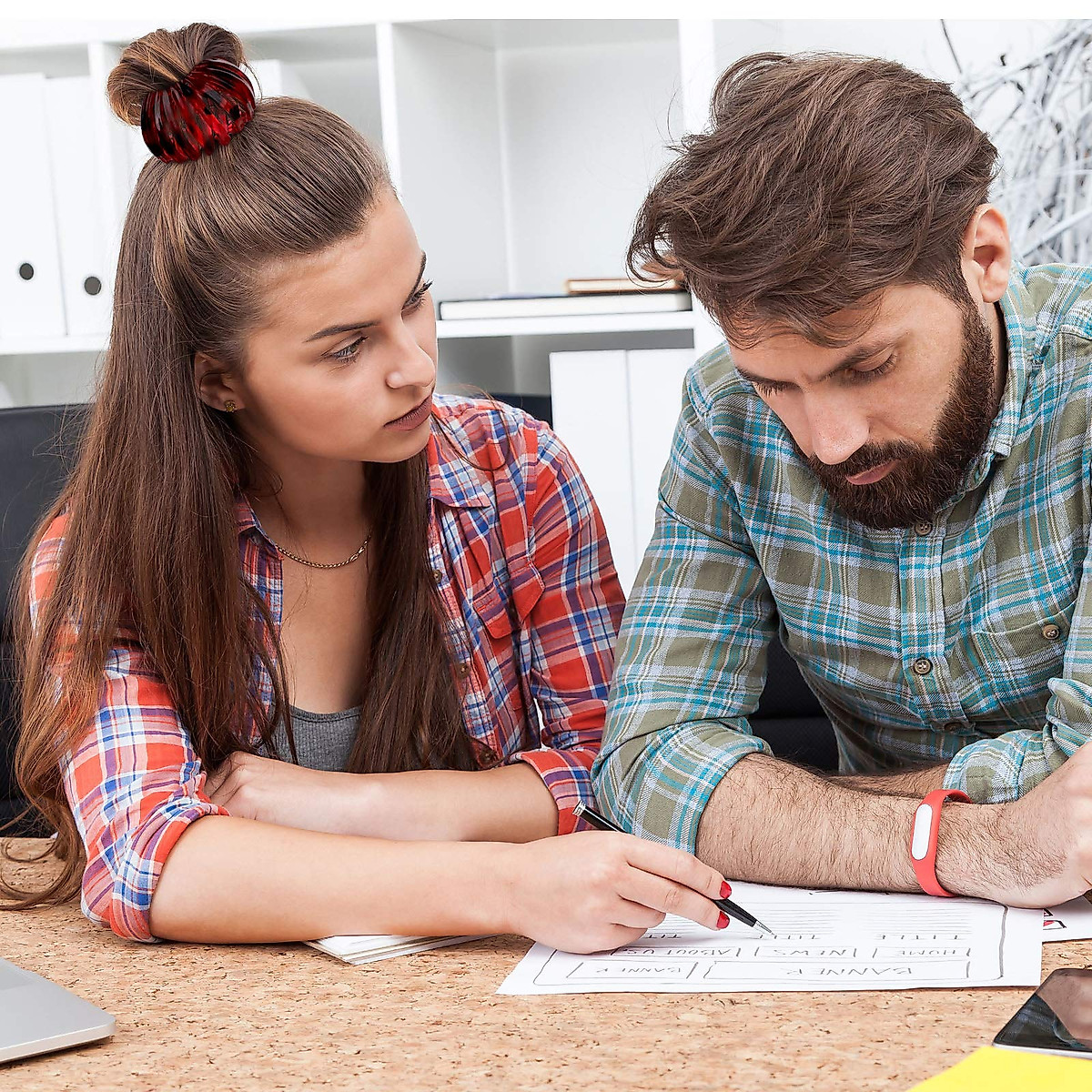 Tatuo 4 Pcs Bird Nest Magic Hair Clip Ponytail Holders Lazy Birds Nest Plate Hairpin Hair Accessories for Women