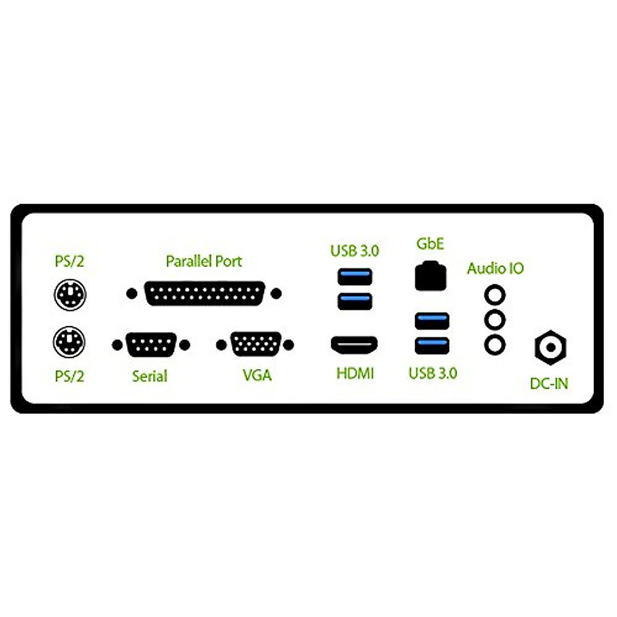 MITXPC Intel Braswell Celeron N3160 Quad Core Fanless Mini PC w/ 4GB, PD14RI-D