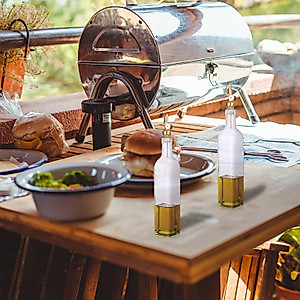 4 Pack Golden Olive Oil Spout with Cork Oil Spout Liquor Pourers Olive Oil and Vinegar Stopper Fits smaller than 0.78 inches for Kitchen (NOTE:Please pay attention to your bottle size before buying)