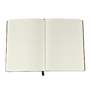 Red Co. 5 x 7 inch Embossed Heart Faux Leather Journal with 240 Lined Pages, Pink