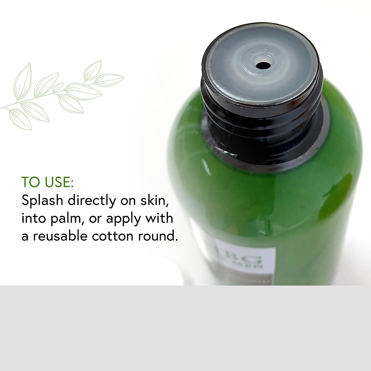 Honeybee Gardens Soothe & Refresh Herbal Aftershave with Aloe & Witch Hazel for Men, Key Lime, A Refreshing Burst of Lime Essential Oil, Gluten-Free, Vegan, Cruelty-Free, 4 Fl Oz