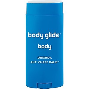 Body Glide Original Anti Chafe Balm | Anti Chafing Stick | Prevent Arm, Chest, Butt, Thigh, Ball Chafing & Irritation | Trusted Skin Protection Since 1996 |2.5oz