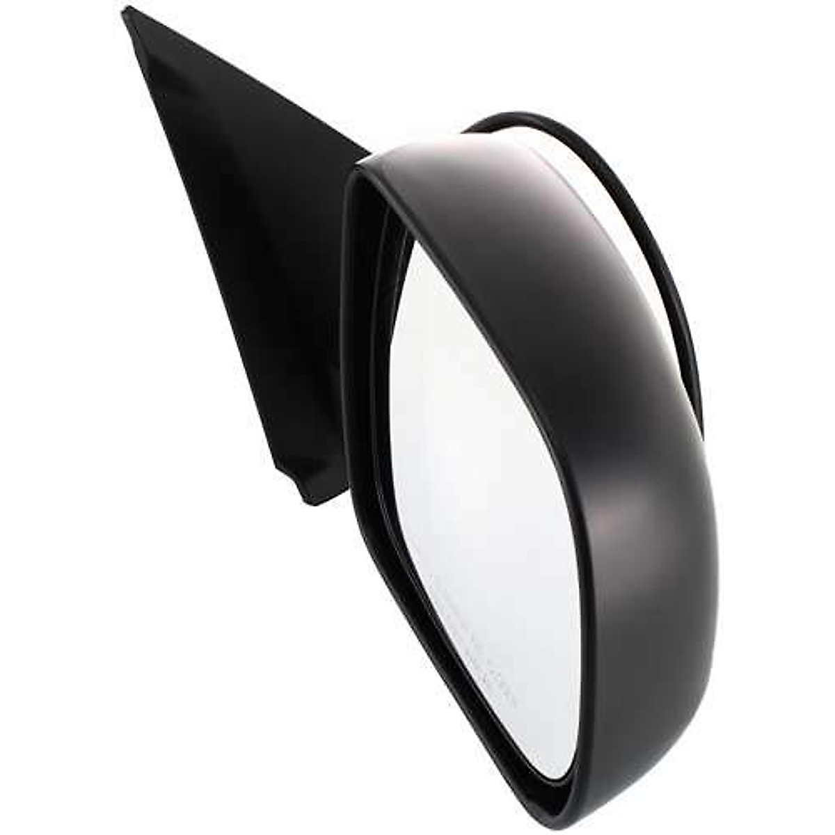Kool Vue Mirror Set of 2 Compatible with 2005-2011 Toyota Tacoma Driver and Passenger Side Manual Folding, Textured Black, Power Glass