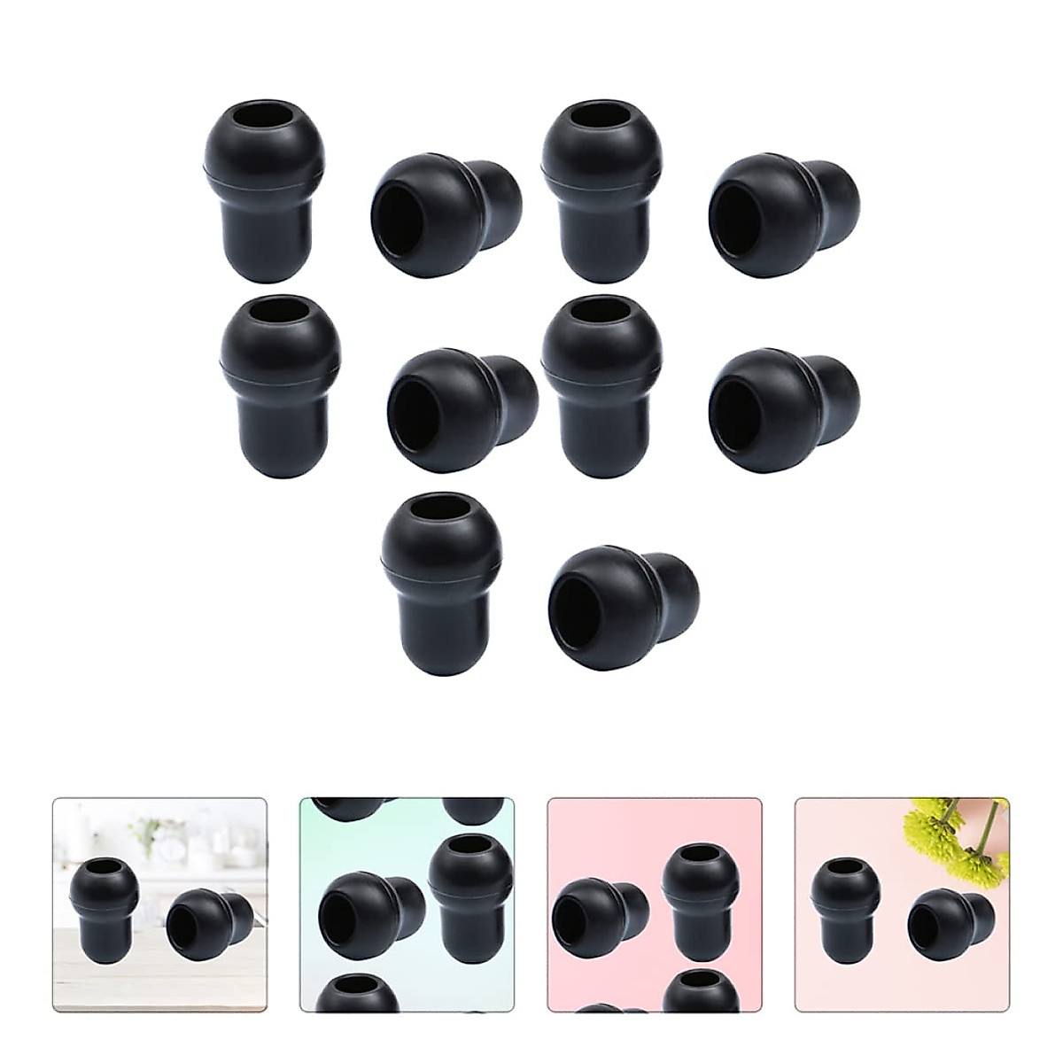 Earplugs Replacement Ear Universal Mm for Queit Accessories Clinic Hospital Tips Silicone Earbuds Stethoscope Echo Earbuds