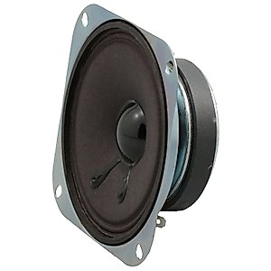 Jameco ValuePro Full Range Speaker 8 Ohm 100dB 500Hz-1900Hz Square Frame Ferrite Magnet