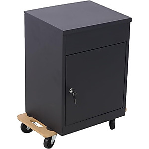 Furniture Moving Dolly, Heavy Duty Wood Rolling Mover with Wheels for Piano Couch Fridge Heavy Items, Securely Holds 500 Lbs (2pcs 22.8" x11.2" Platform)