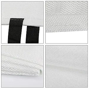 DIBBATU Fire Blanket, 4 Pack-red, Fiberglass, Emergency Blanket for Home, Kitchen, Grill, BBQ, Fireplace