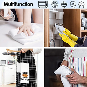 RZHV Nobody Like A Soggy Bottom Kitchen Towel, Funny Baking Pie Dish Towel Gift for Women Sisters Friends Mom Aunty Hostess Bake Lover, Housewarming New Home