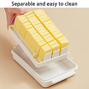 Butter Dish with Lid for Countertop, Rectangular Butter Container, Storage Box, Butter Keeper, Kitchen Gadgets Accessories Tool Kitchen Utensils Set Cute Stuff Gifts for Men Women
