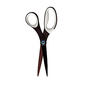 Scotch 8" Precision Ultra Edge Bent Titanium Non-Stick Scissors, Ideal for Fabric, Crafts, Cardstock and Photos (1468TUNS-MIX)