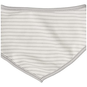 Amazon Essentials Unisex Kids' Bib Set, Pack of 6, Bunny/Carrots/Rugby Stripe/Stripe, One Size