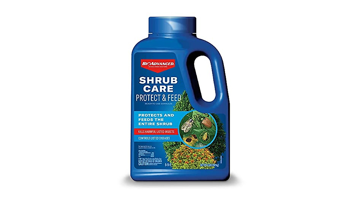 BioAdvanced Shrub Care Protect & Feed Granules - 6 Weeks of Protection ...
