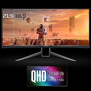 Acer Predator X35 bmiphzx 1800R Curved 35" UltraWide QHD Gaming Monitor with NVIDIA G-SYNC Ultimate, Quantum Dot, 200Hz, VESA Certified DisplayHDR 1000, (Display Port & HDMI Port),Black