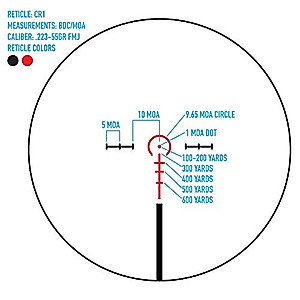 Sightmark Citadel 1-6x24 CR1 Riflescope