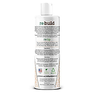 Biotin Dht Blocker Shampoo and Conditioner for Hair Growth - NATURAL Volumizing Shampoo and Conditioner with Biotin for Hair Growth Dht Blocking Shampoo for Thinning hair and hair loss for Men & Women (Re:build)