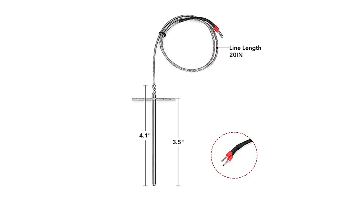 Stanbroil RTD Temperature Probe for Pit Boss 700 & 820 Grills