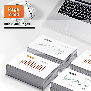 TESEN Remanufactured PG260XL Ink Cartridge Replacement for Canon PG-260 XL PG 260XL CL-261 XL Use with Canon PIXMA TS6420 TS5320 TR7020 Inkjet Printer (2 Pack, Black)