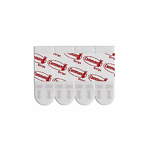 Command 669900230490 Poster Mega-Pack 136 Strips, White, Multi