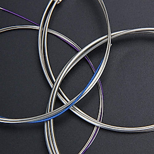 Imelod Cello strings Full Set (A-D-G-C) Universal Steel Core Nickel-Chromium Wound with Nickel-plated Ball End for 4/4 3/4 1/2 1/4 Cellos