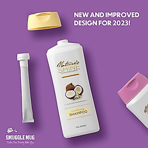 ShampBooze II Fake Shampoo Bottles | Flasks for Liquor Disguise | Plastic Flask for Liquor | Booze Smuggling Containers for Cruises | Alcohol Hidden Container | Secret Bottle | Two Shine 17oz Bottles