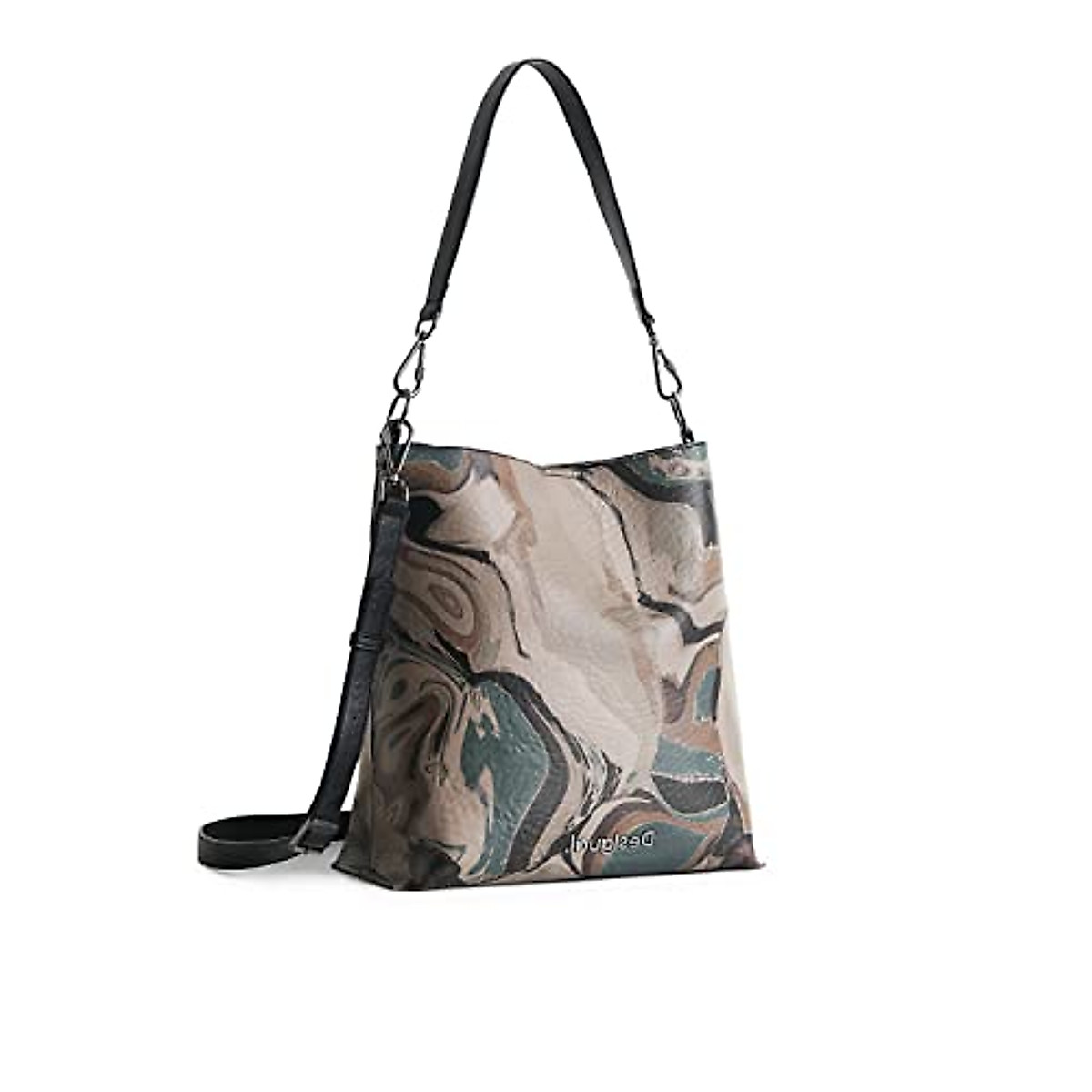 Desigual Accessories PU Shoulder Bag, Brown