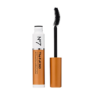 No7 The Full 360 Mascara - Black - Volumizing, Lengthening Mascara for Full, Long Lashes - Clump & Smudge-Free - Up to 24 Hour Wear (7ml)