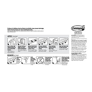 Command HOM-18Q-ES Key Rail, 1 Pack, Quartz