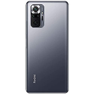 Xiaomi Redmi Note 10 Pro (128GB, 6GB) 6.67in, Snapdragon 732G, 5020mAh Battery, Dual SIM GSM Unlocked Global 4G LTE (T-Mobile, Metro) International Model (Fast Car Charger Bundle, Onyx Gray)