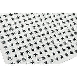 500pcs 4mm Silver 3D Holographic Fishing Lure Eyes 3D Lure Eye 3D Soft Eye 3D Holographic Lure Eye Fly Tying, Jigs, Crafts