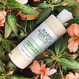 Mario Badescu Summer Shine Body Lotion Enriched with Vitamin A, Lightweight and Radiant, Non-Greasy Candlelit Glow Body Shimmer, Ideal for All Skin Types, 6 oz.