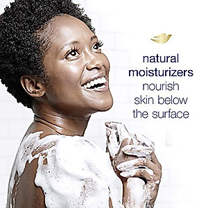 Dove Body Wash with Pump with Skin Natural Nourishers for Instantly Soft Skin and Lasting Nourishment Deep Moisture Cleanser Effectively Washes Away Bacteria While Nourishing Your Skin 34 oz 3 Count