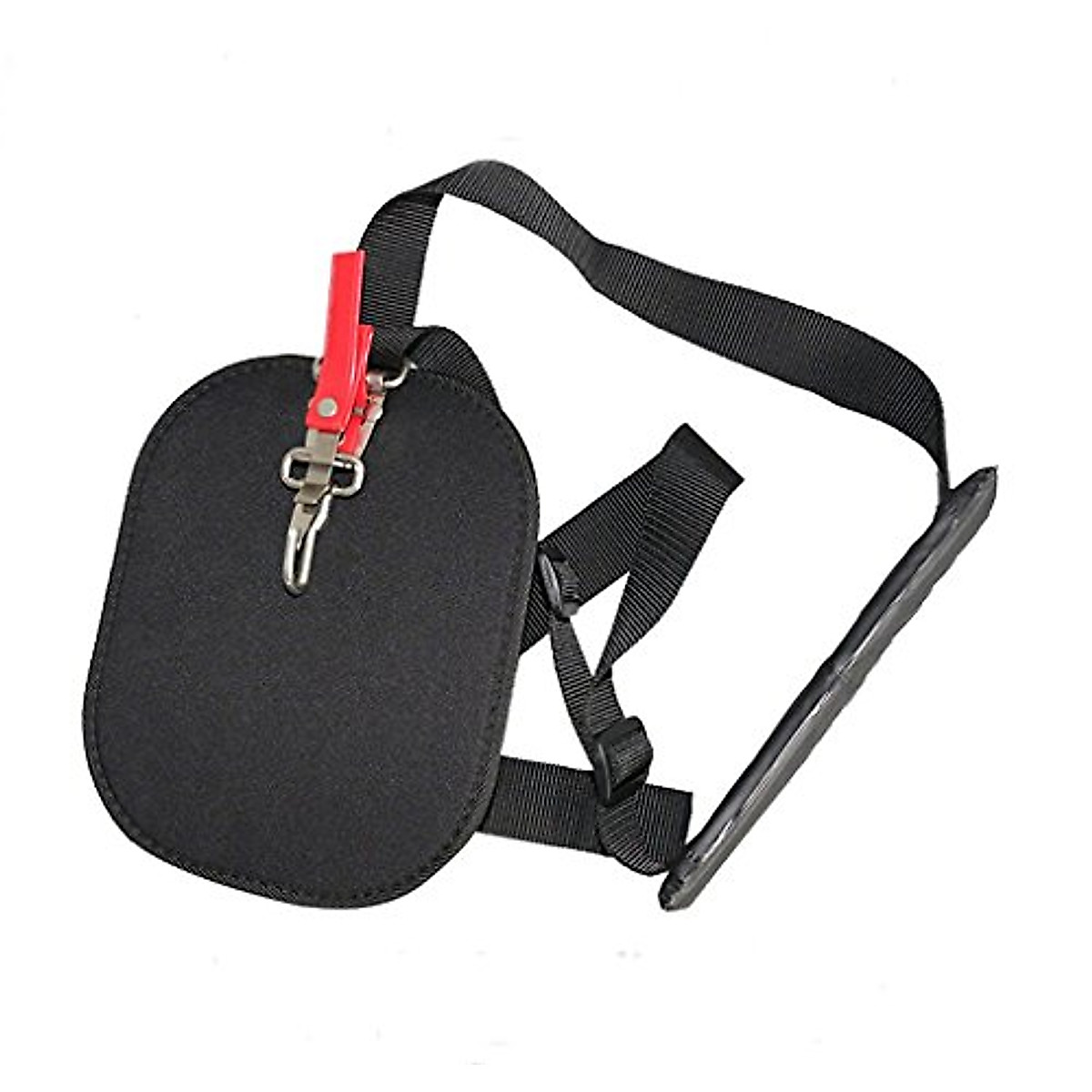 sleeri Weed Eater Strap Weedeater Harness - Universal String Trimmer Single Shoulder Pad Strap - Shoulder Arm Saver - Adjustable Grass Trimmer Weed Whacker Harness for Garden Lawn, Black