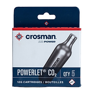 Crosman 5-Count CO2 Cartridges For Air Rifles And Air Pistols