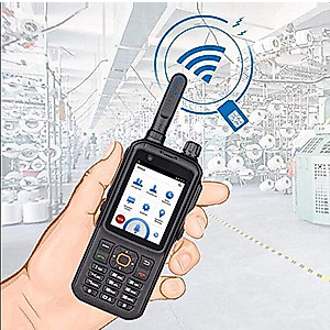 Inrico T320 4G Internet Mobile Radio WiFi Bluetooth Radio Unlocked GSM Compatible with Zello Real PTT Android 7.0 Network Radio