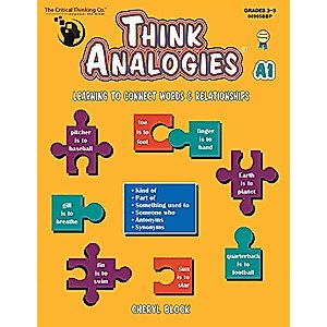 Think Analogies Level A Book 1